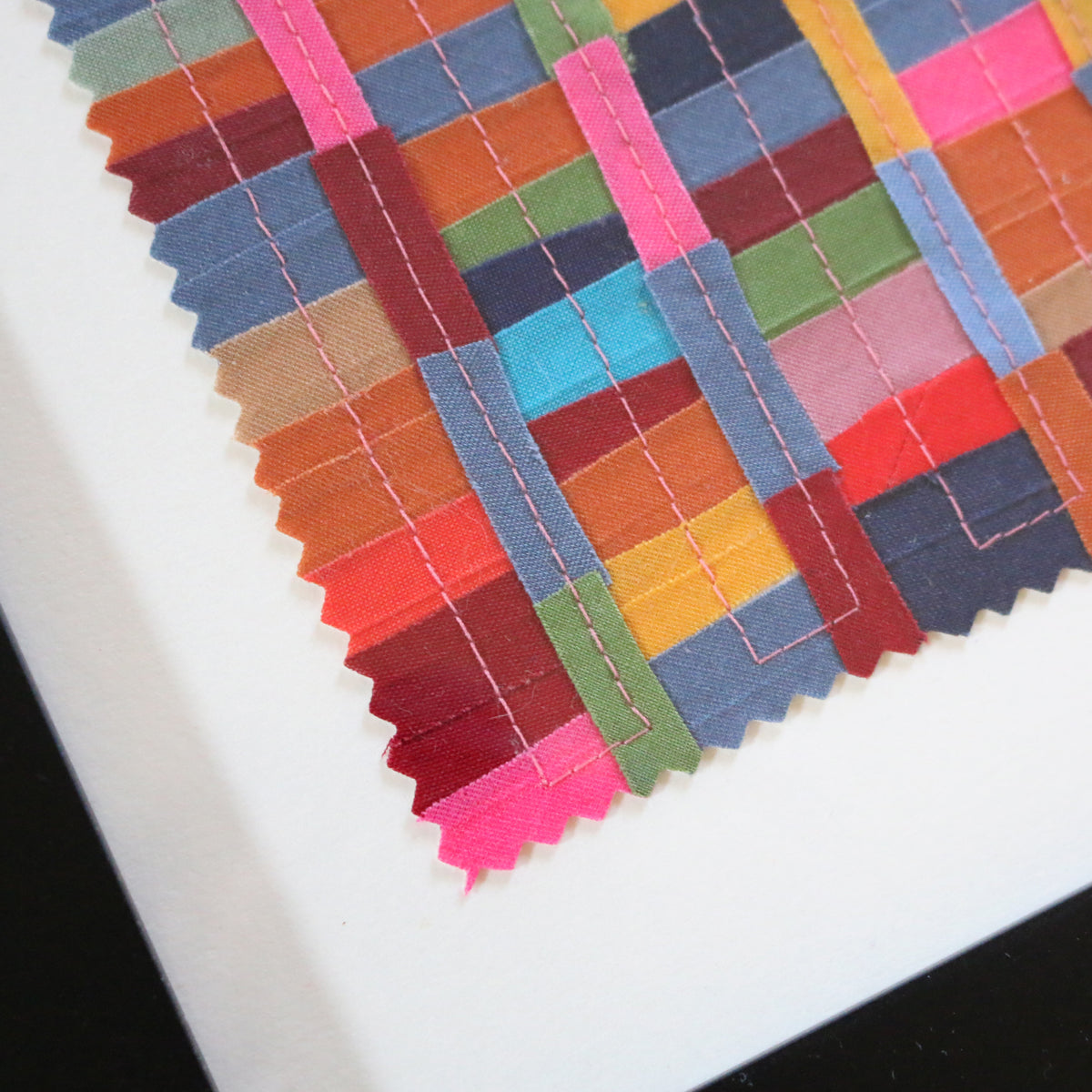 Textile Art Collage (Remnant) – Ashdel